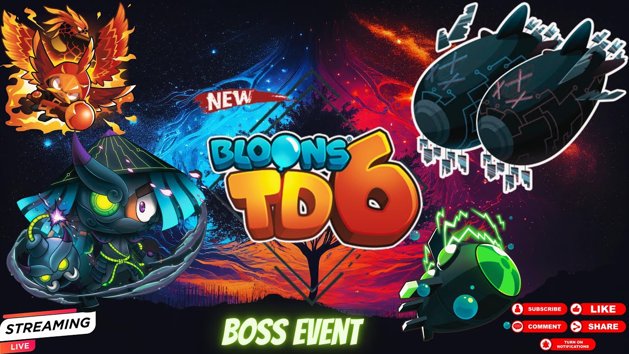 Bloons TD 6 Boss Event Playing With Viewers | Bloons TD 6 | WILD PC ...