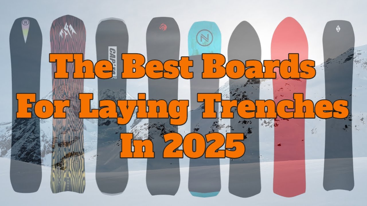 The Top 5 Hard Carving Snowboards of 2025 - YouTube