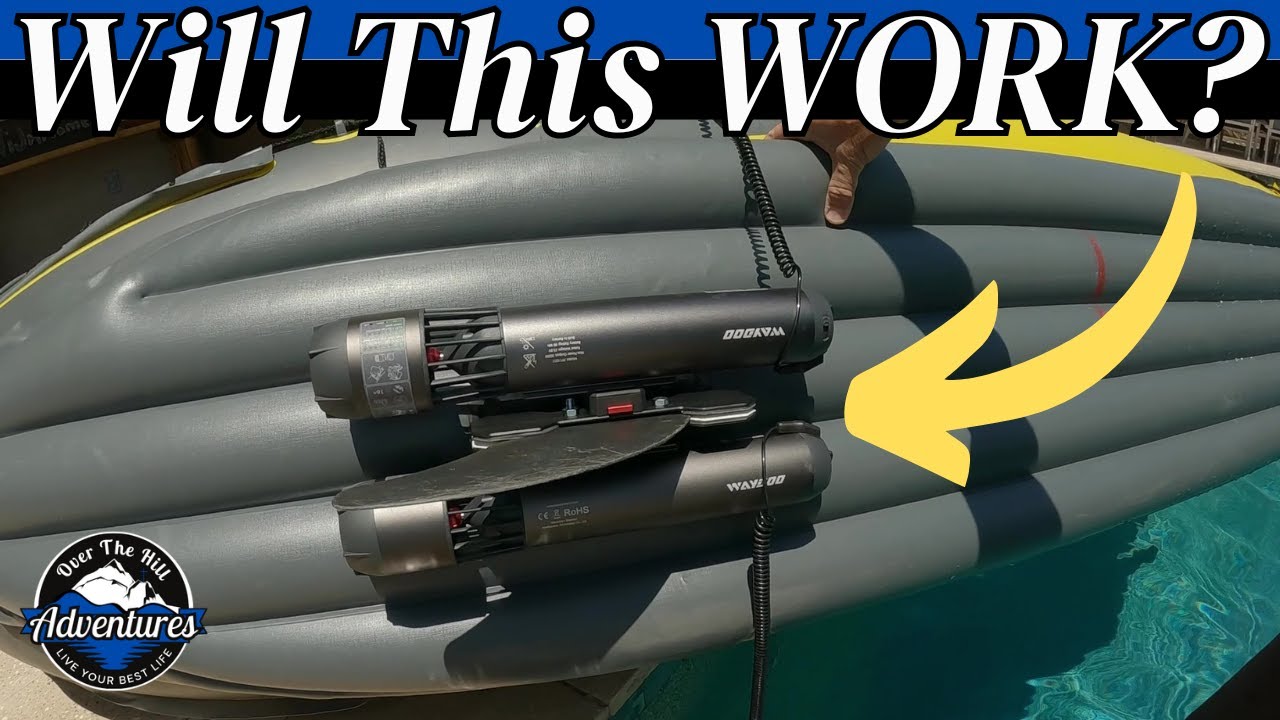 E-KAYAK 2 Motors On An Inflatable Kayak // WAYDOO SUBNADO - The MOST ...
