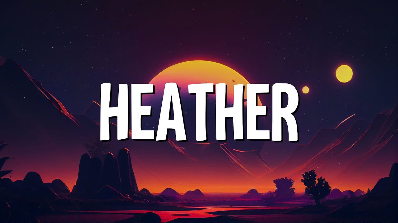 Conan Gray - Heather (Lyrics) - YouTube