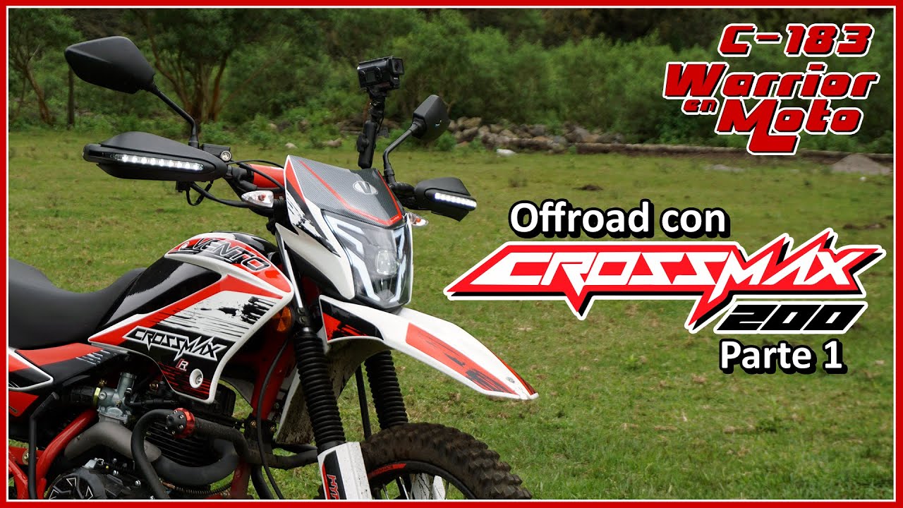 Nueva Crossmax 200 en Offroad - Pt 1 - Vento - Warrior En Moto - 183 ...