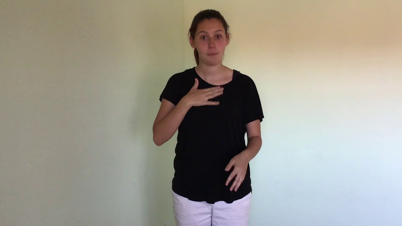 ASL signed presentation #1 - YouTube