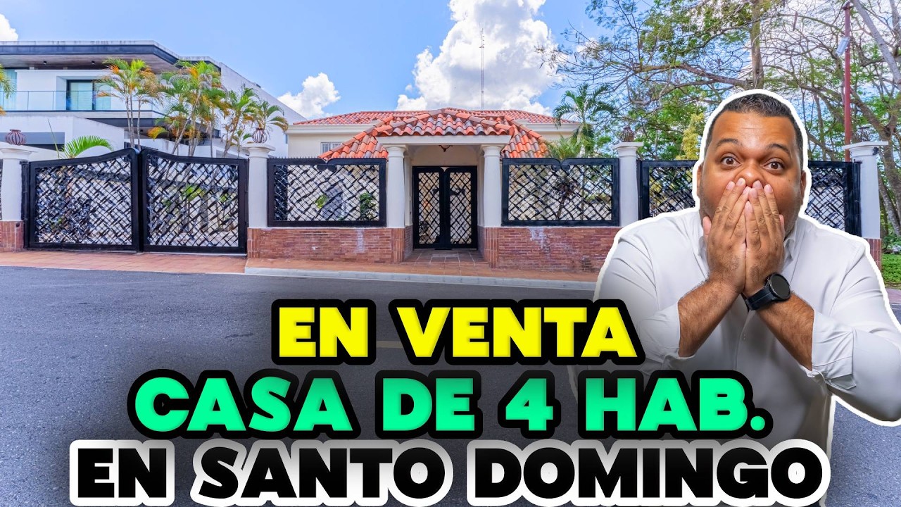 CASA EN VENTA EN ISABEL VILLAS | SANTO DOMINGO - YouTube