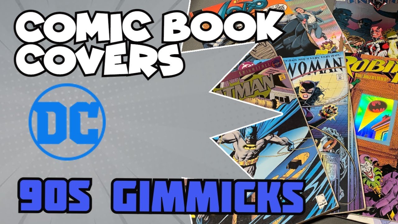 90's Gimmick Comic Covers | DC Comics Titles - YouTube