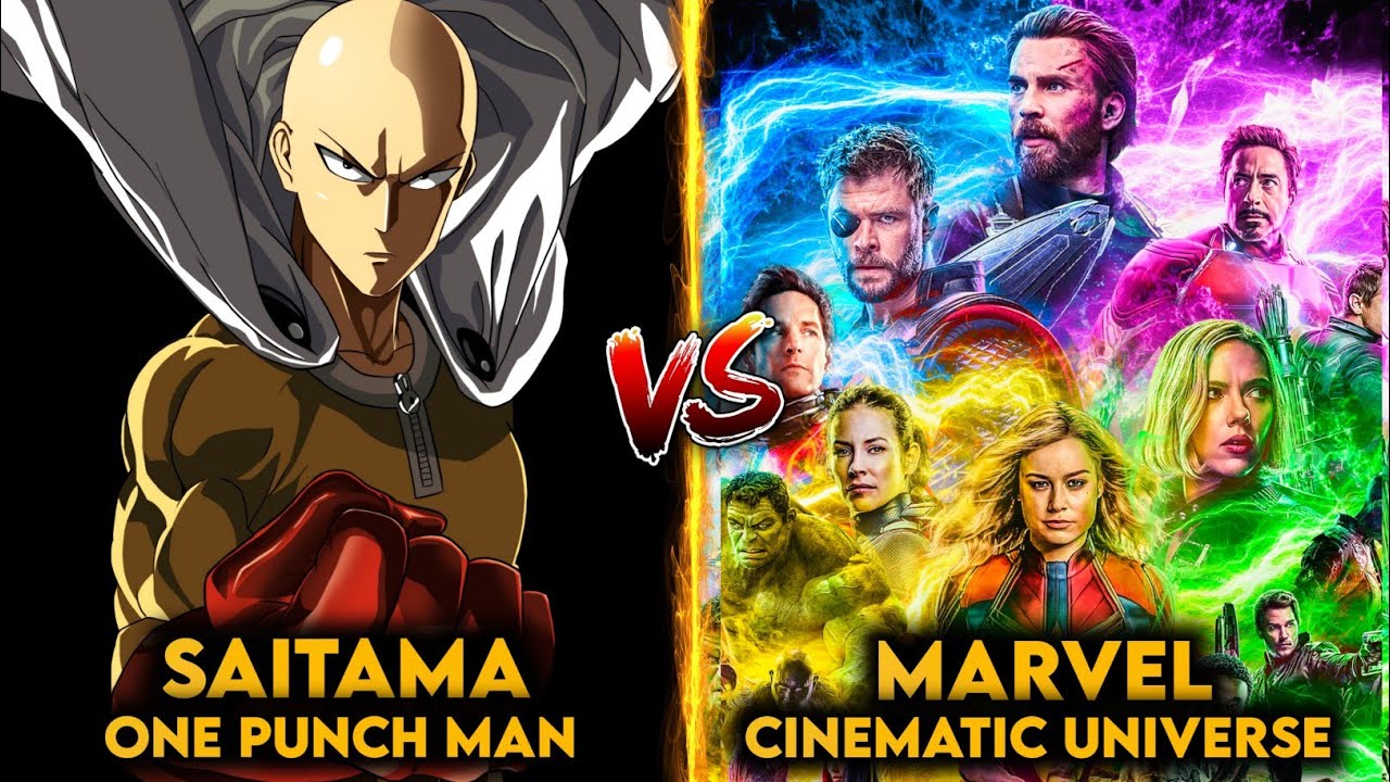 Saitama Vs Marvel Cinematic Universe | In Hindi | One Punch Man Vs MCU ...