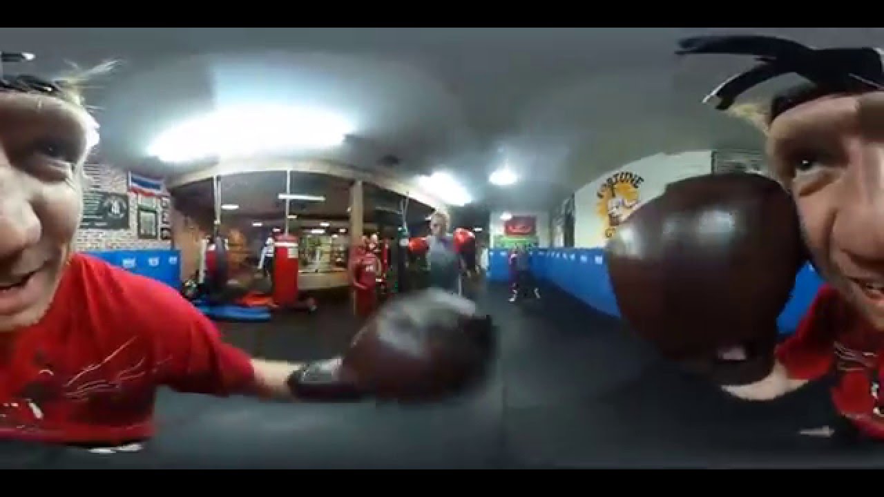 360°/Virtual Reality: Boxing Sparring with True Warrior Alex Wall - YouTube