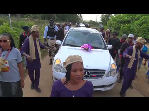 THE FINAL BURIAL CEREMONY OF LATE CHIEF MOSES OLUSOLA OBARAFO AT ERITI AKOKO, ONDO STATE.