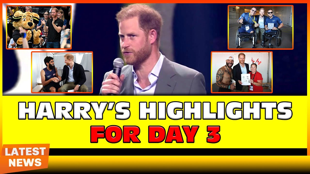 Prince Harry's Invictus Game highlights unbelievable for Day 3 ...