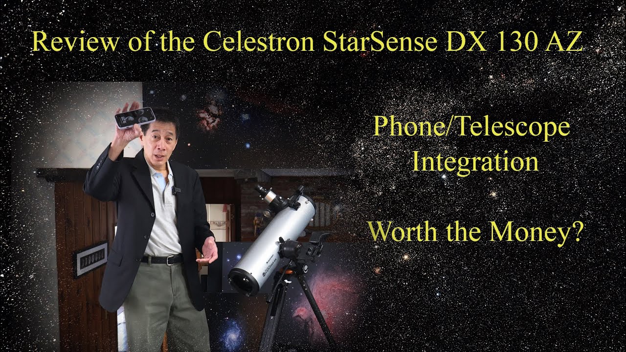 Review of the Celestron StarSense Explorer DX 130AZ - Navigate With Your Phone - YouTube