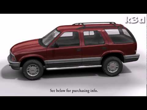 GMC Jimmy 3D model by k3d.