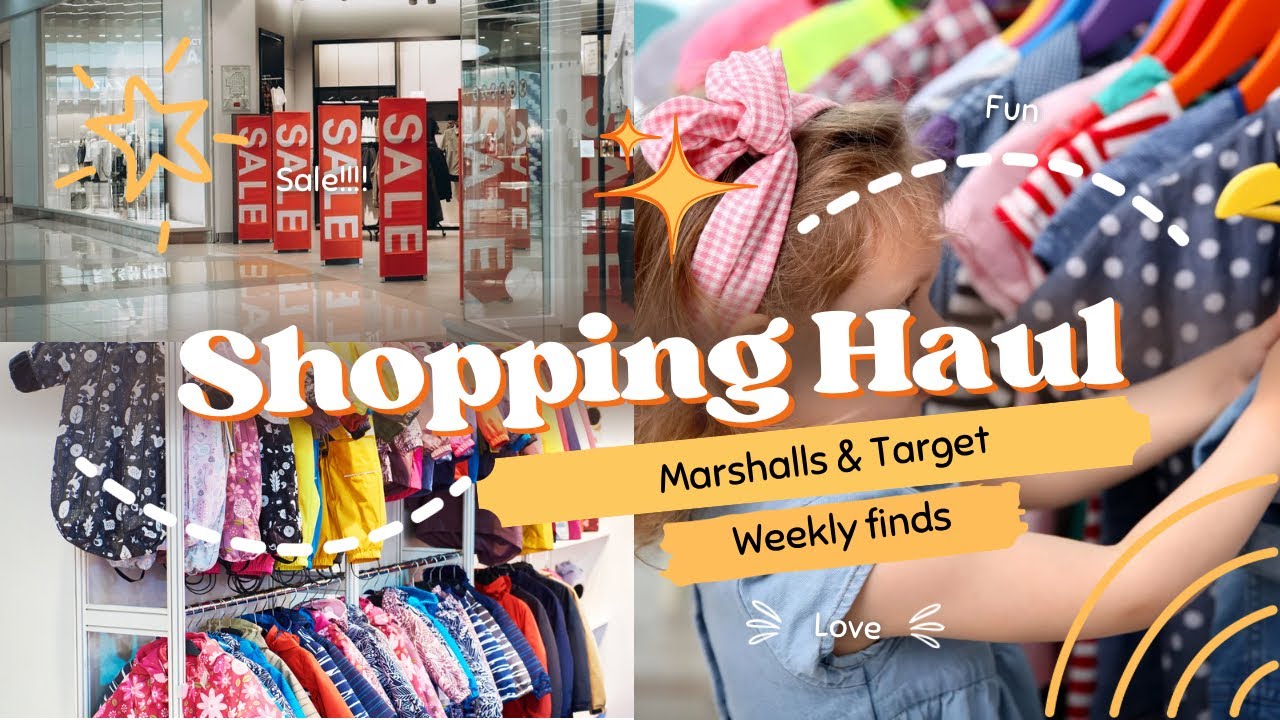 Target& Marshall’s Shopping Haul, 2022 Best Deals on Kids clothing ...