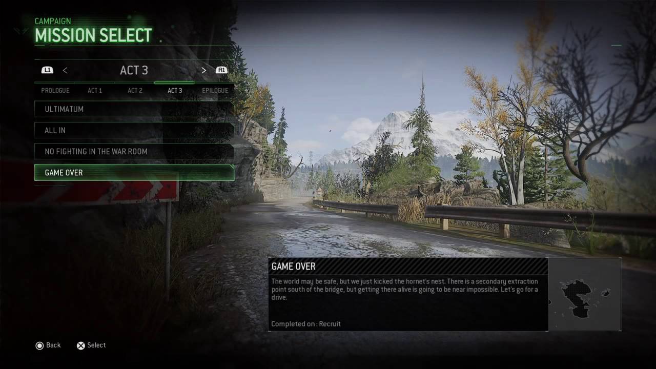 Call of Duty: Modern Warfare Remastered Menu Overview - YouTube