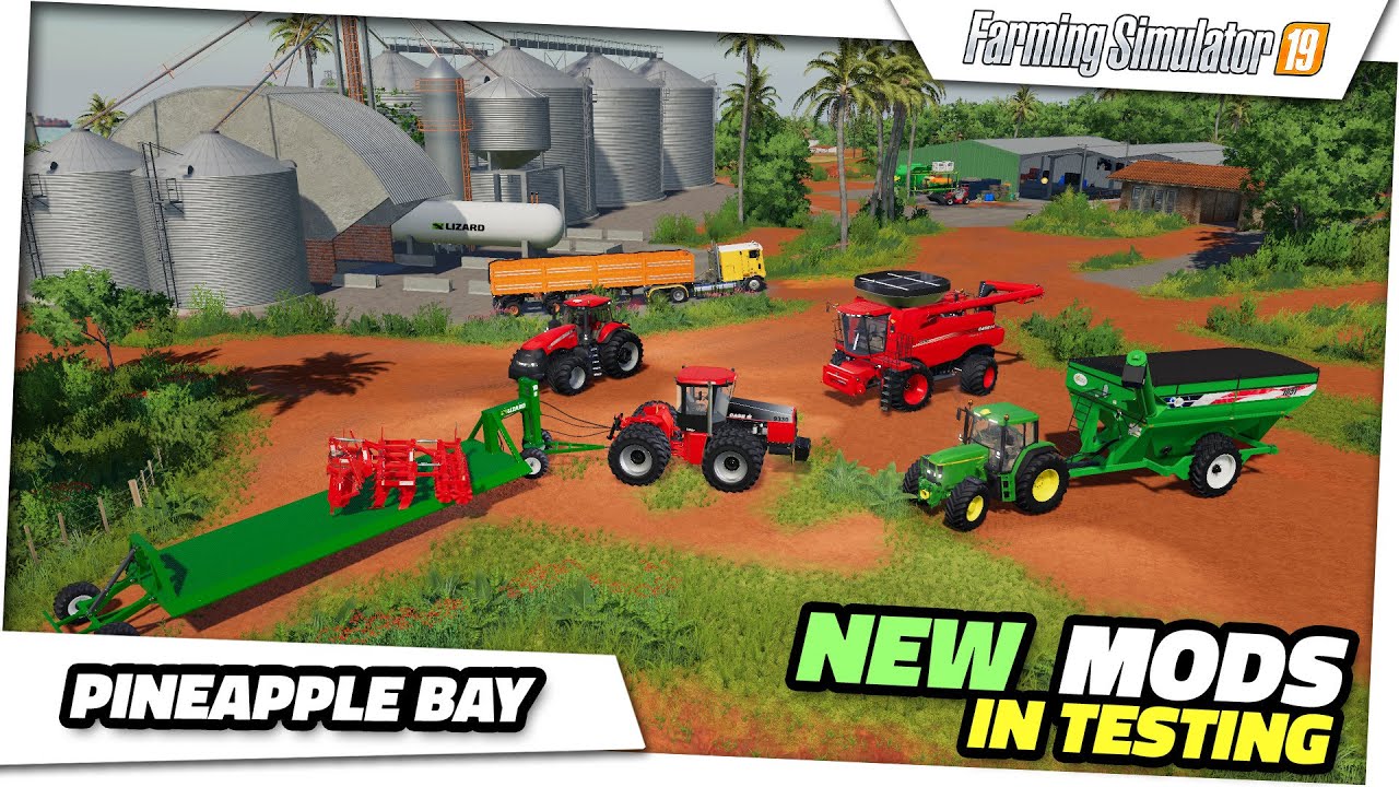 FS19 | MAP "Pineapple Bay" - TESTING New Mods (timelapse) - YouTube