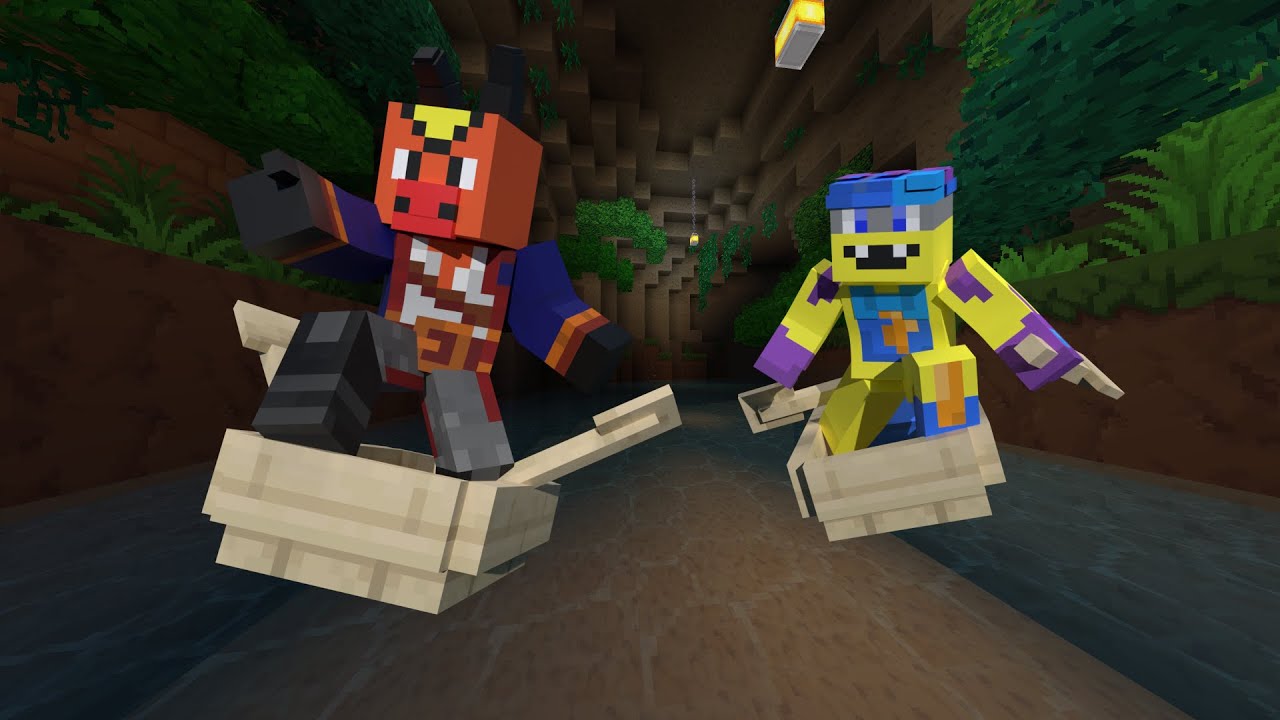 Becoming Pirates of the Park with MIXEL (The Theme Park pt 2) - YouTube