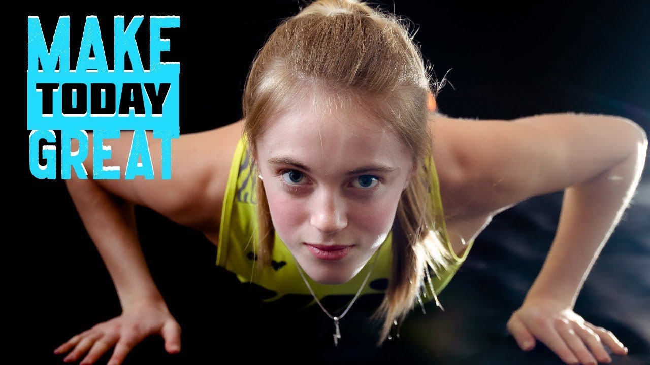 Aria Pearce (13 yr old) - Off-Season Weights Workout - YouTube