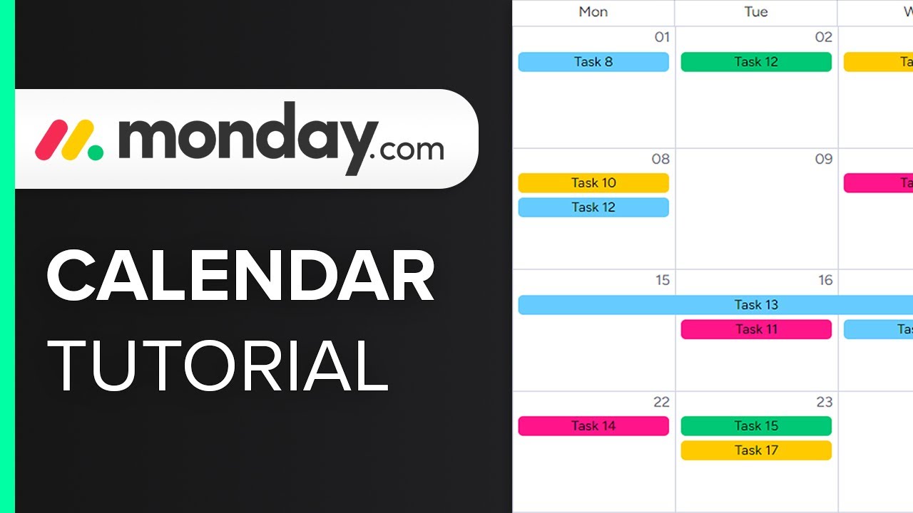 How to Set Up and Use Calendar in Monday.com - YouTube