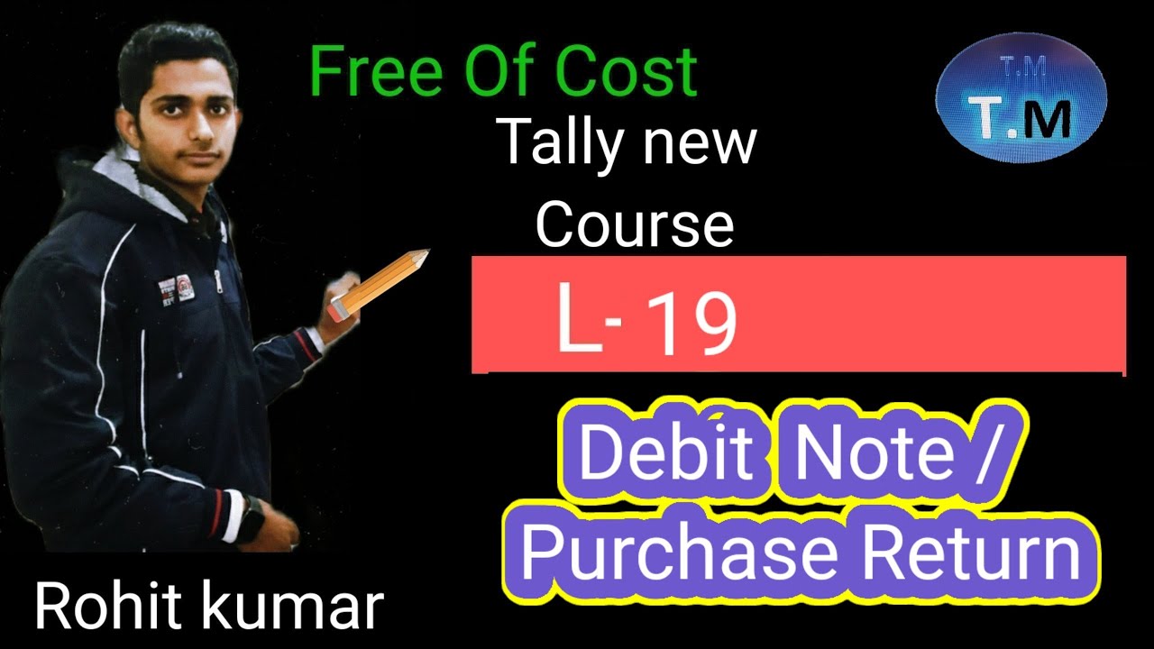 Purchase Return Entry In Tally Erp 9 Debit Note Voucher Entry In purchase-return-entry-in-tally-erp-9-debit-note-voucher-entry-in