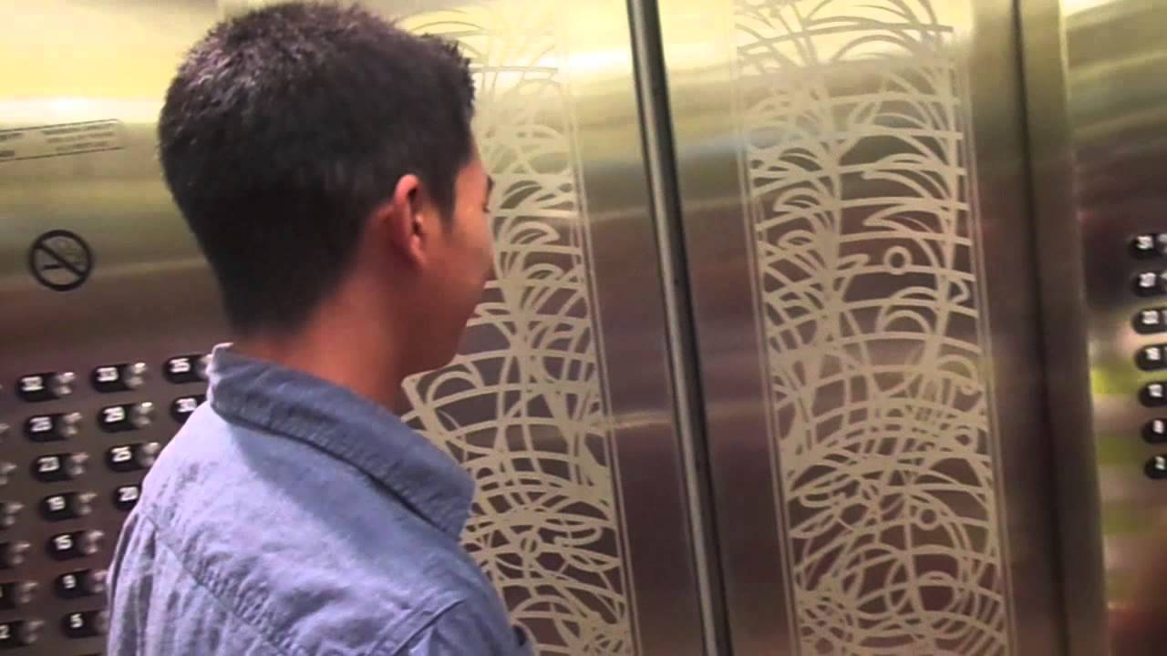 Weird, Awkward Elevator Prank - YouTube
