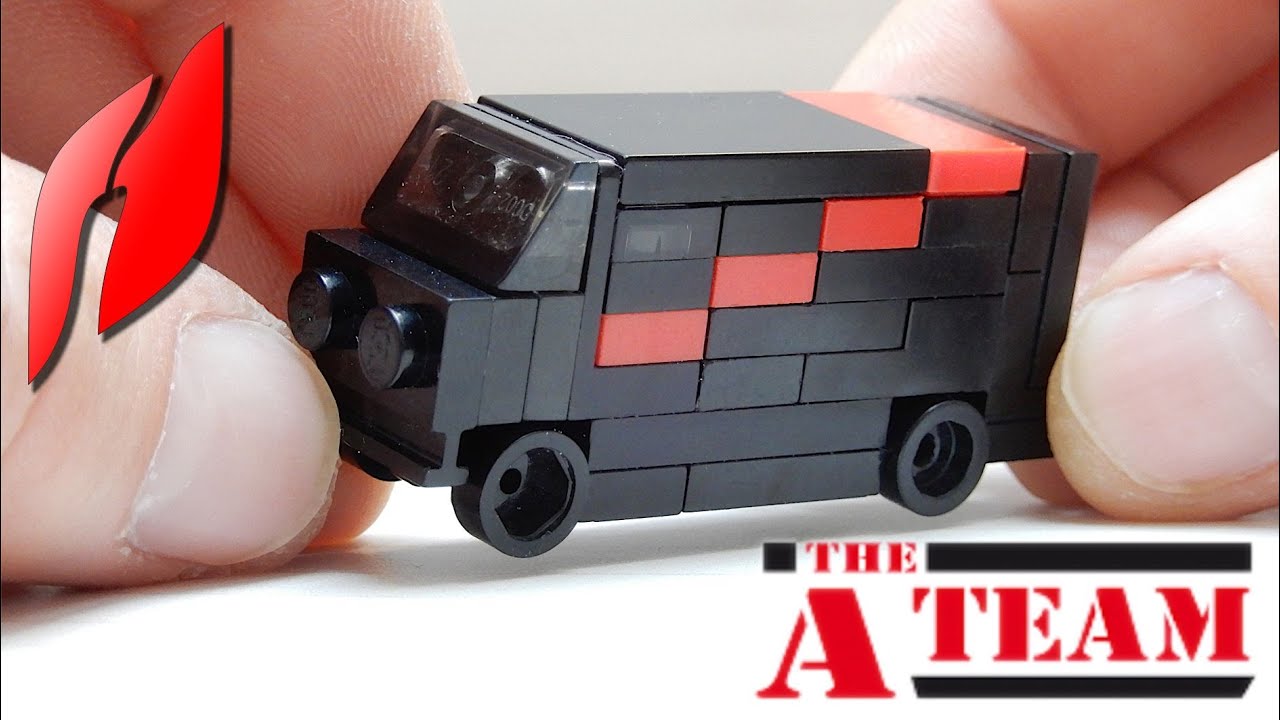 How To build the A-Team GMC Vandura Van (MOC - 4K) - YouTube