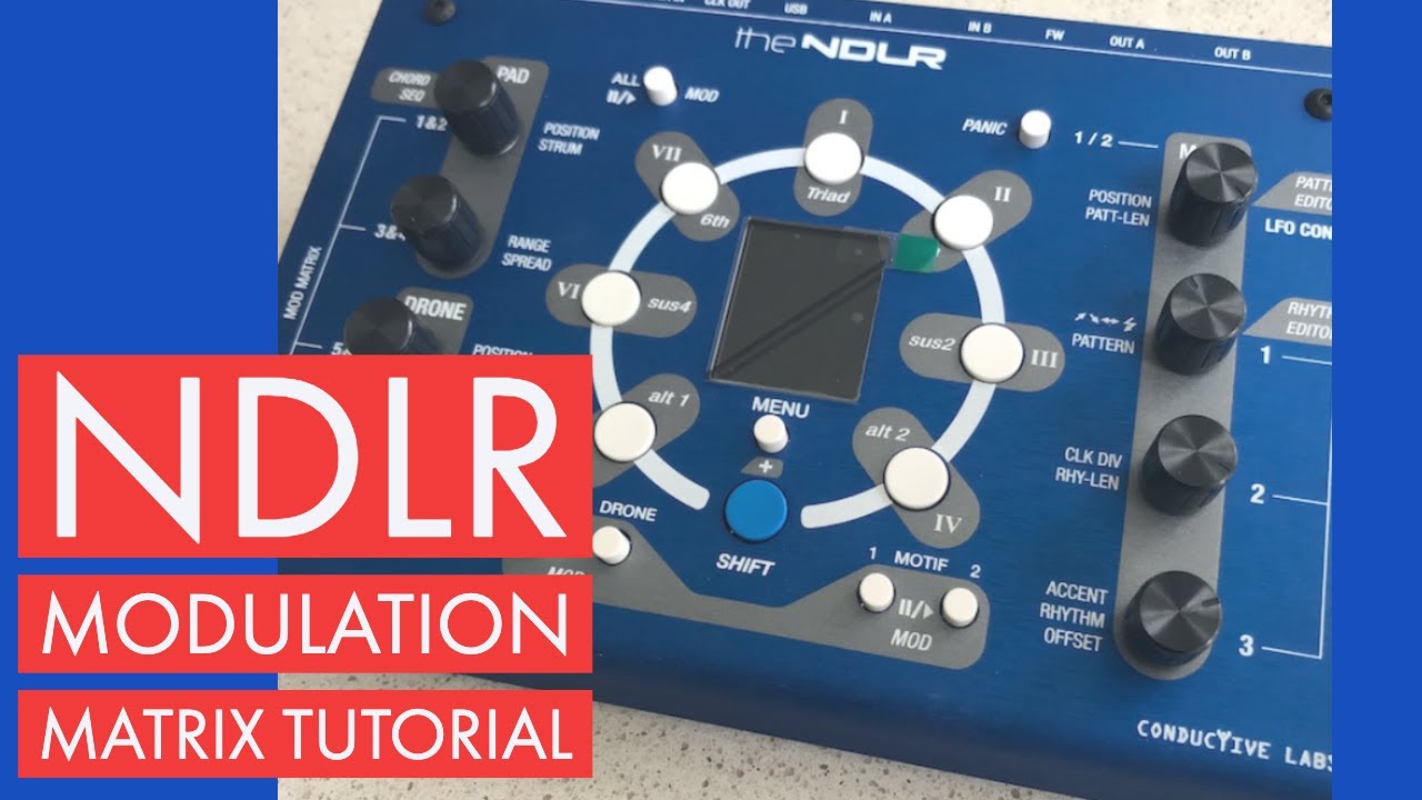 A deeper look at the NDLR modulation matrix - YouTube