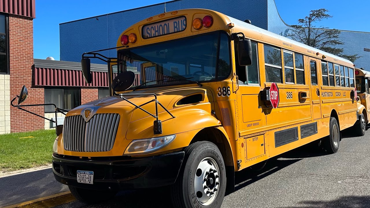 My favorite buses from Huntington Coach LLC - YouTube