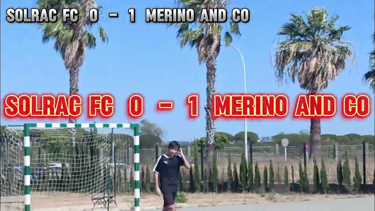 Solrac FC 0 - 1 Merino and CO (Liga)(resumen) - 1º Zumba Veraniega 2024 - YouTube
