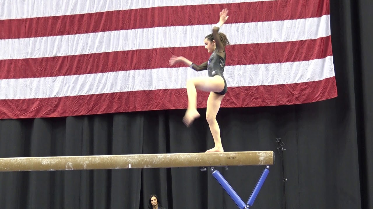 Sienna Robinson - Balance Beam - 2019 U.S. Gymnastics Championships ...