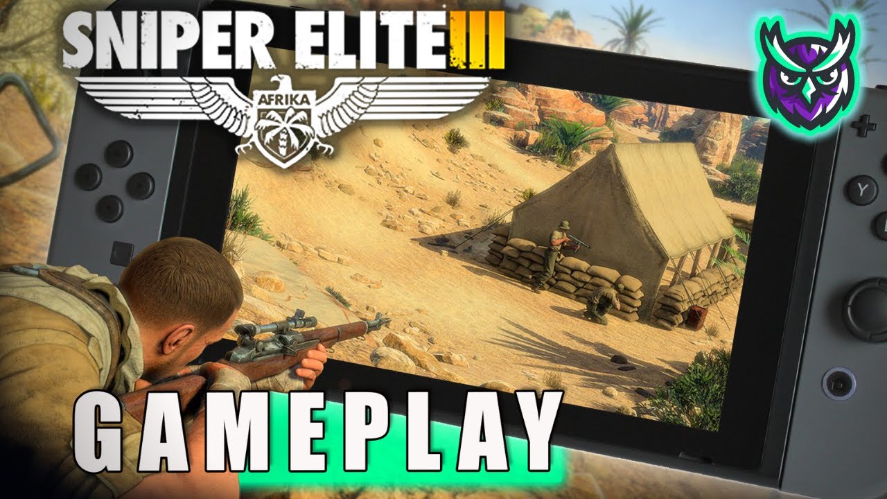 Sniper Elite III Nintendo Switch Handheld Gameplay - YouTube