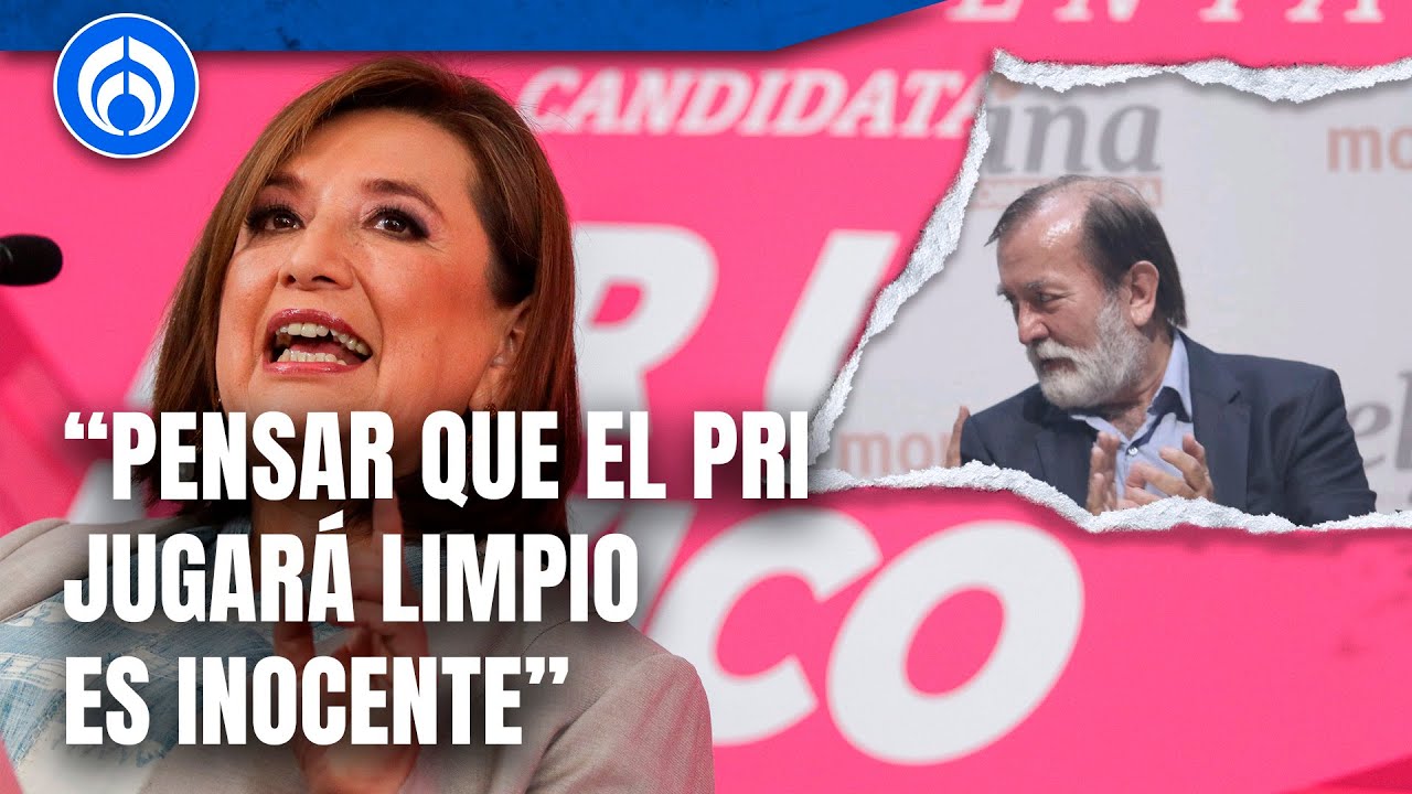 Xóchitl no es la única que falla en la campaña, sino todo su proyecto: Epigmenio Ibarra - YouTube