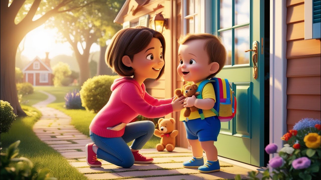 "🎶 My First Day at School Song | Fun & Catchy Nursery Rhyme for Kids! 🏫 ...