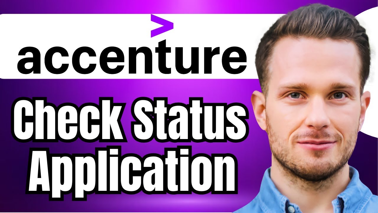 How to Check Status of Application in Accenture - YouTube