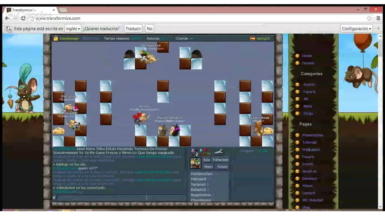 live de transformice reien empezando mi canal suscribanse aunque sea malo xd - YouTube