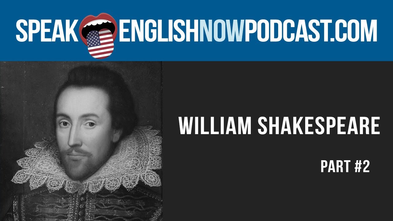 #128 English lesson on William Shakespeare - ESL - YouTube