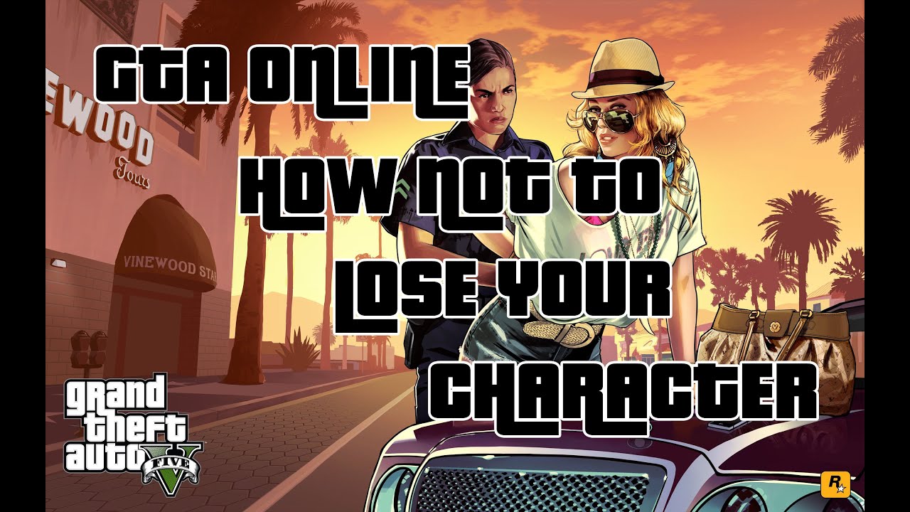 GTA V GTA 5 How to not delete your character fix!!! - YouTube