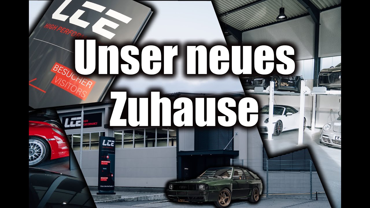 Unser neues GEBÄUDE - Hinter den Kulissen von LCE Performance - YouTube