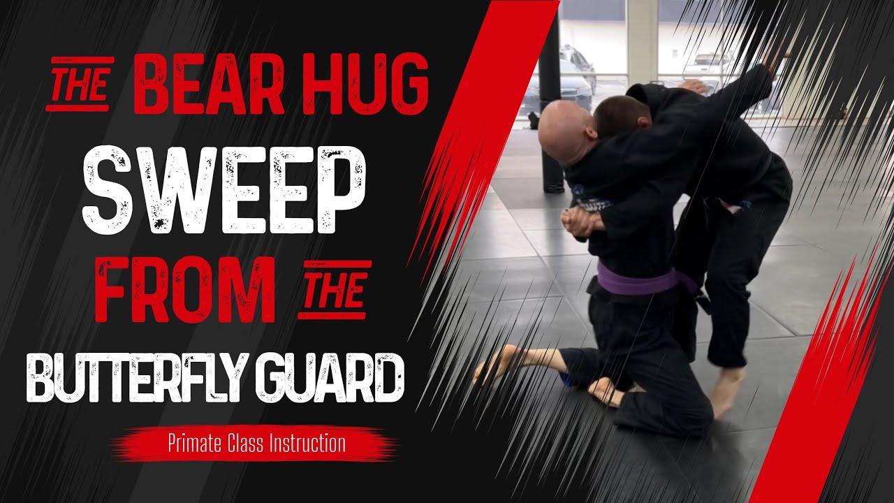 Bear Hug Sweep | Primate Jiu Jitsu | Class Instruction - YouTube