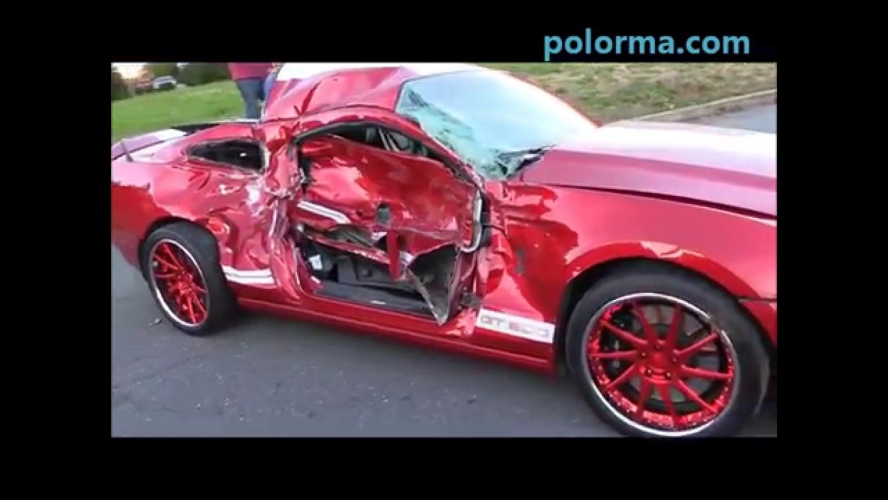 Choca su Mustang shelby GT5000 - YouTube