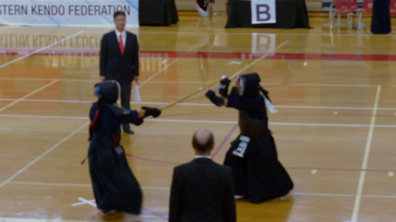 2018 WKF Kendo Tournament Women’s Yudansha Division: 1st Match - YouTube