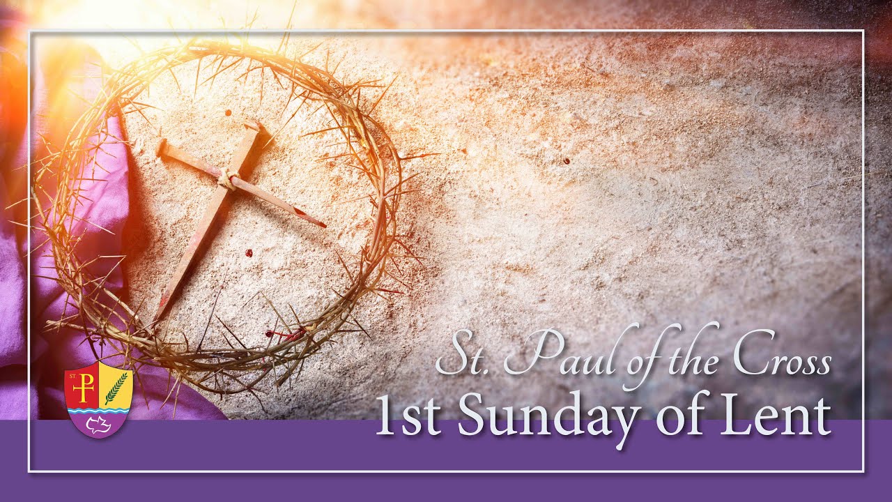 Sunday Mass - 1st Sunday of Lent - March 9, 2025 - YouTube