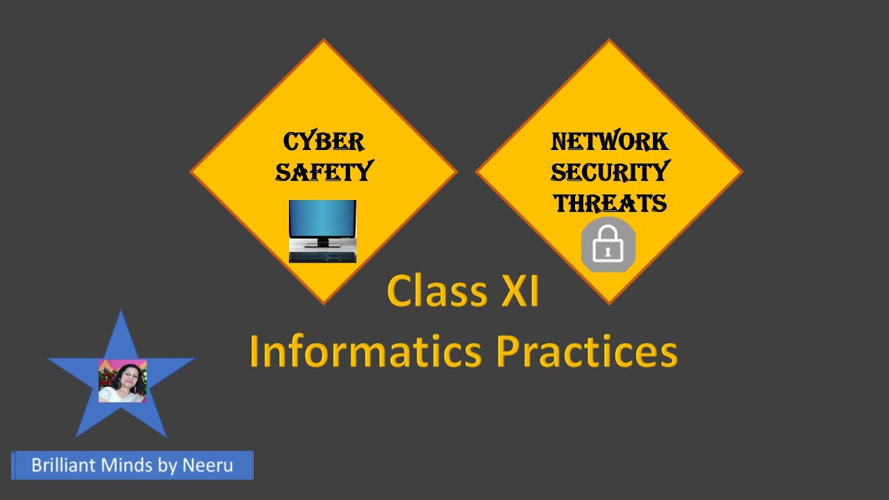 CYBER SAFETY - NETWORK SECURITY THREATS Class XI Informatics Practices ...