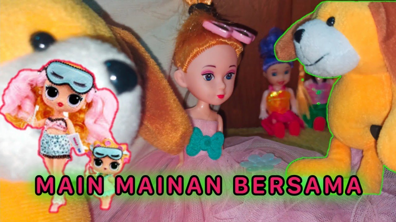 MAIN MAINAN ANAK, MAIN BONEKA BARBIE, MAIN BONEKA GUKGUK - YouTube