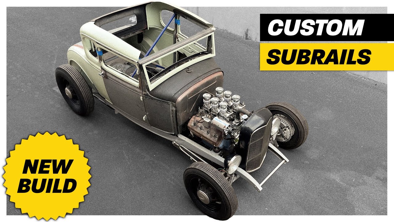 How to Bend Rectangular Tube WITHOUT A BENDER | 5 Window Coupe Subframe ...