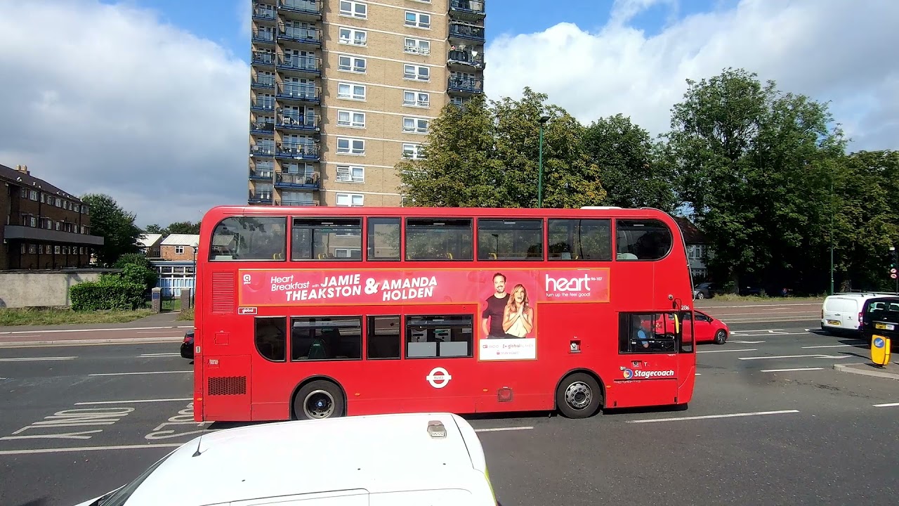 London BUS Ride 🇬🇧 Route 230 - UPPER WALTHAMSTOW to WOOD GREEN via ...