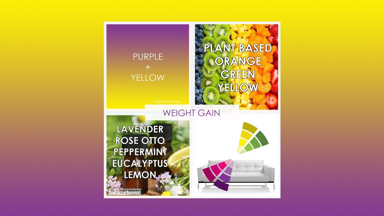 Colour Therapy Treatment in a Nutshell - WEIGHT GAIN - YouTube