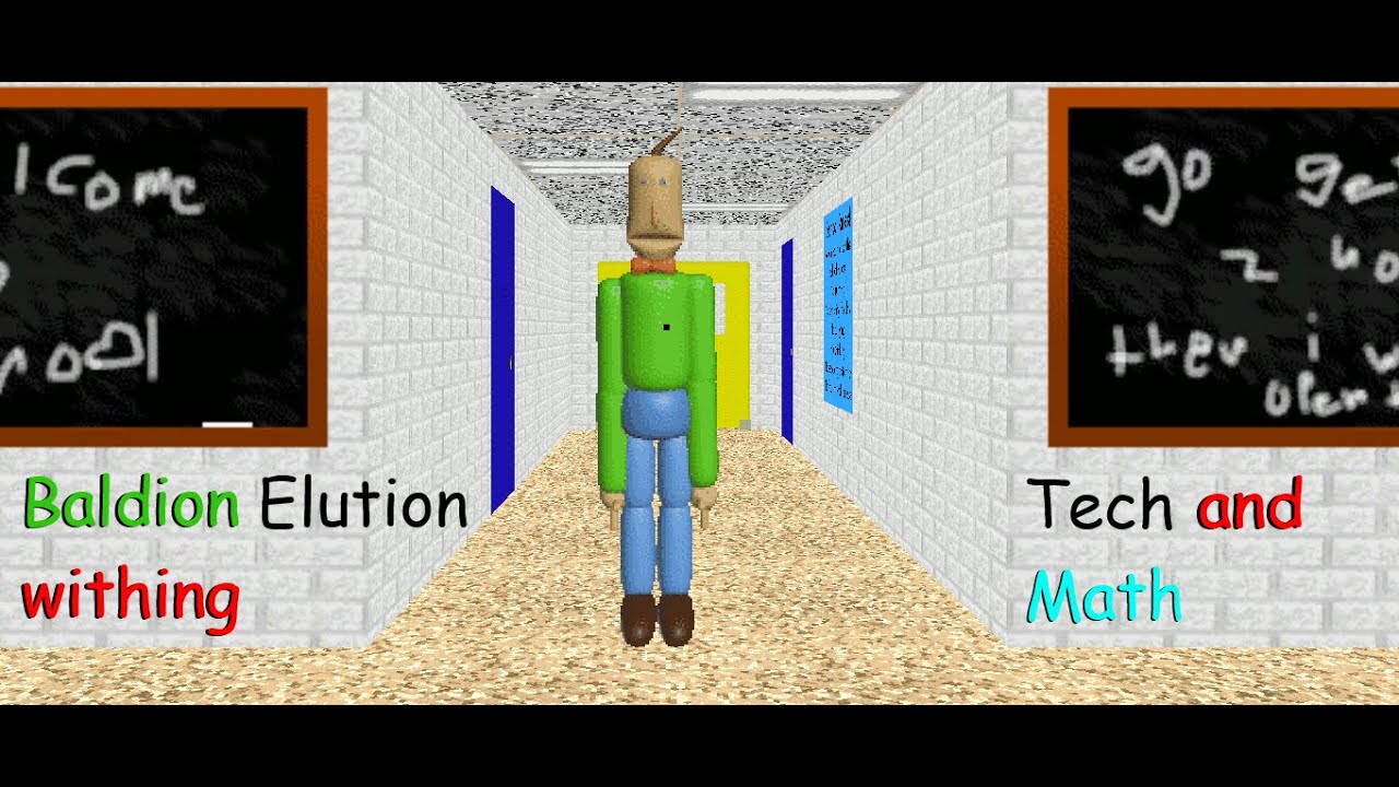 Baldion Elution withing Tech and Math | Baldi's Basics Mod - YouTube