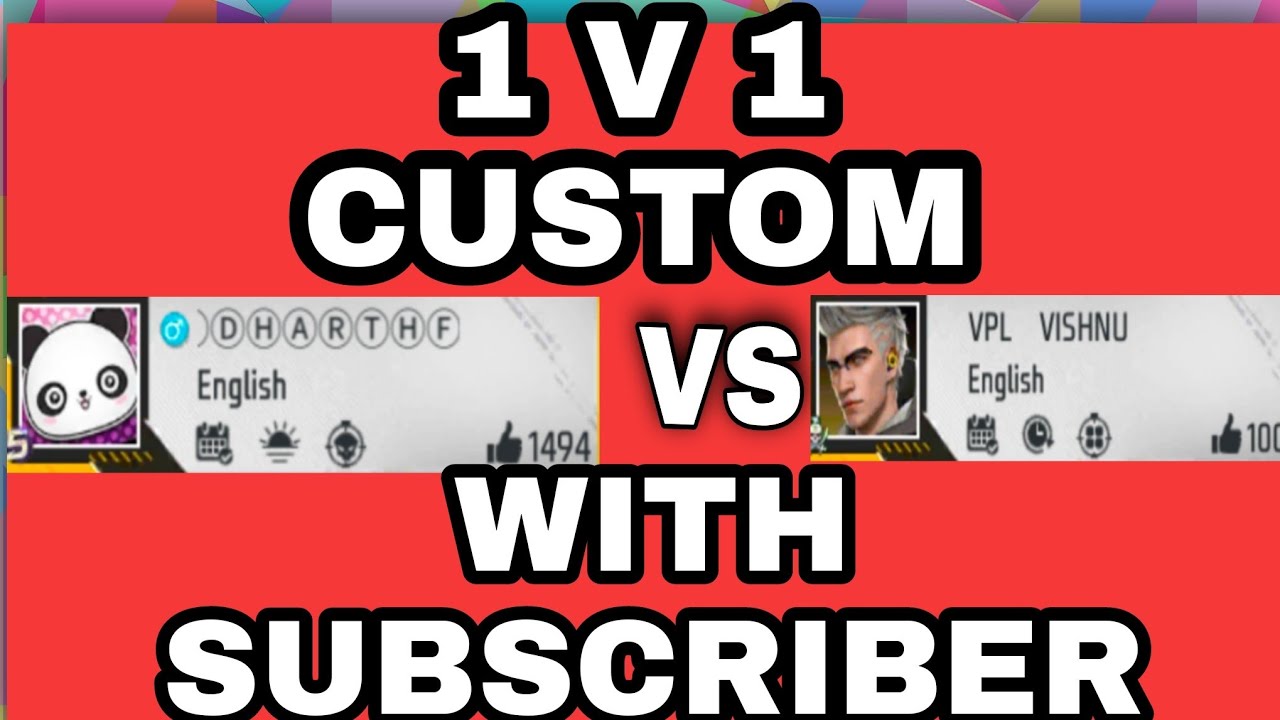 1 v 1 Custom with Subscriber||Must watch 😱🤯||@TotalGaming093 ...