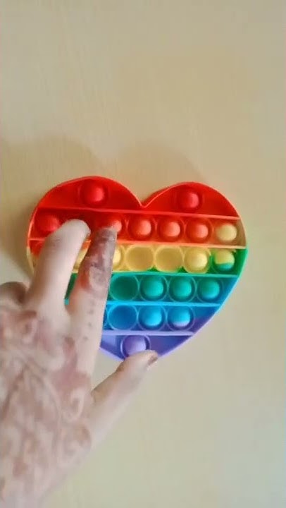 how to play pop it| pop it heart|Nisarga channel... - YouTube