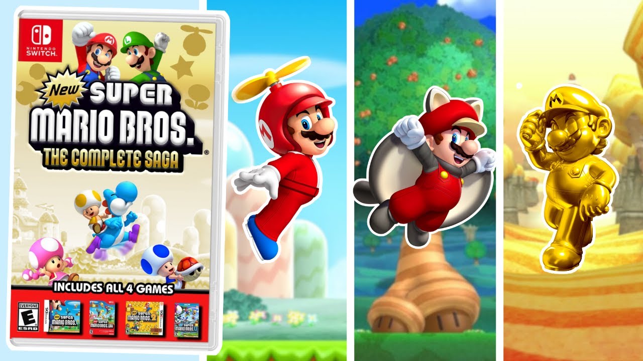 Where Is The New Super Mario Bros Collection? - YouTube