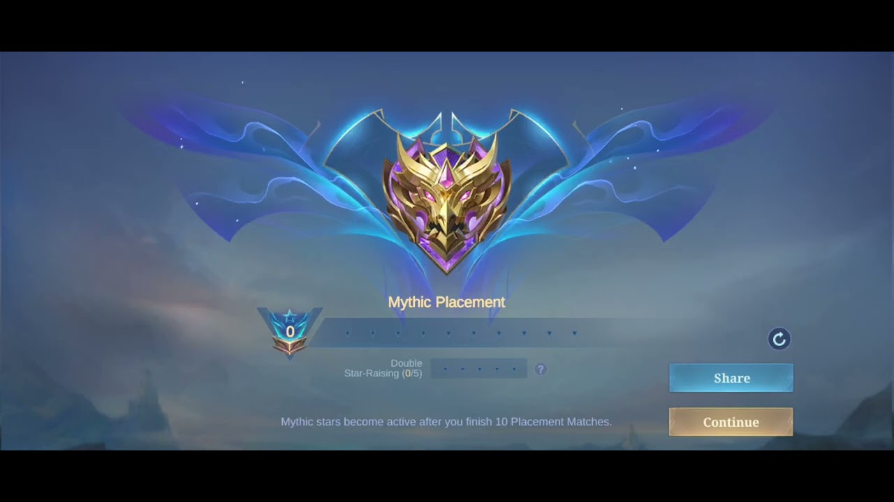 AFTER 7 YEARS I FINALLY REACH THE MYTHIC RANK..THANK YOU FOR MY TEAM ...