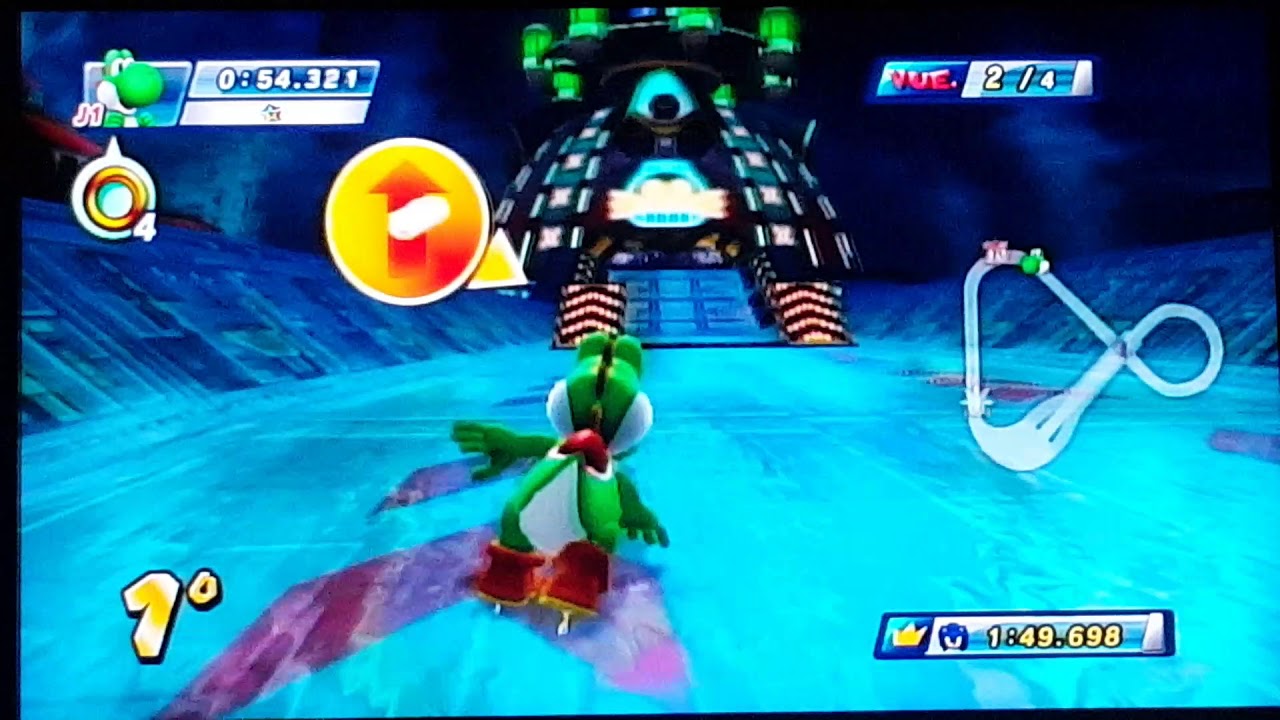 Mario & Sonic at the Olympic Winter Games Dream Short Track 041 (Team ...